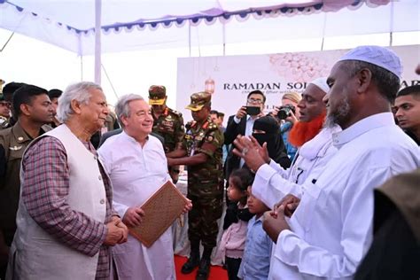 Bangladesh Yunusleadership Solidarity With Refugees Rohingyacrisis