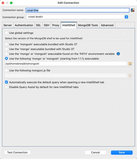 Configure Mongodump Mongorestore And Mongo Shell Executable Files