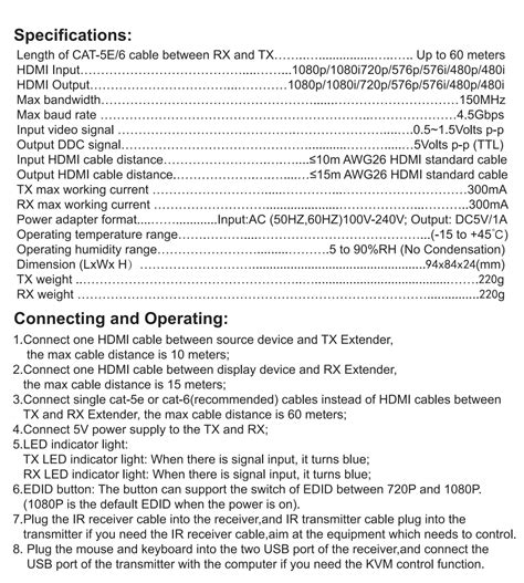 ArgoX HDES P HDMI KVM Extender Audio Video Transmitter Receiver JG Superstore