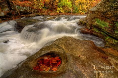 Beautiful Berea Falls In Autumn Photograph By Michael Shake Fine Art