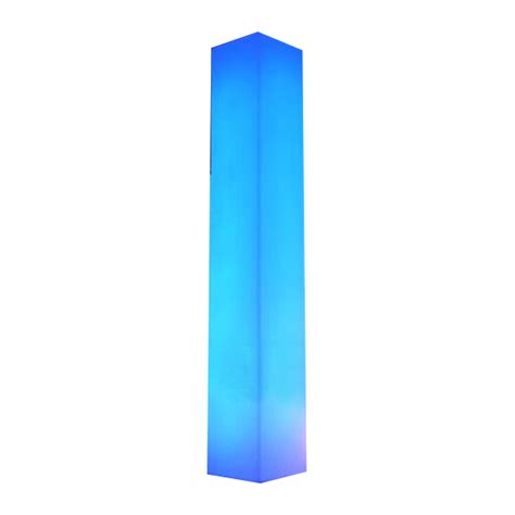 Glowing Led Column Bubble Design Rentals