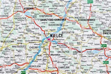 POLSKA MAPA SAMOCHODOWA MAGNETYCZNA