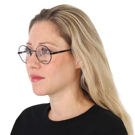Dkny Demo Round Ladies Eyeglasses Dk3003 001 49 886895483988
