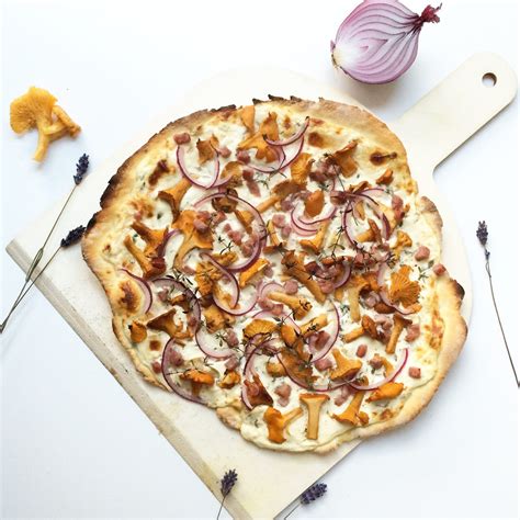 Rezept Für Pizza Mit Pfifferlingen Ich Bin Dann Mal In Italien