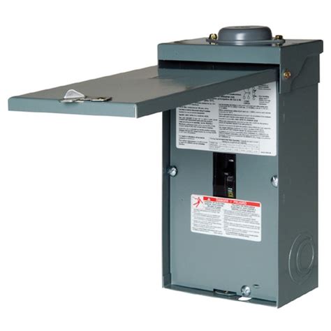 Square D Qo 100 Amp Single Phase 120v 240v Fusible Outdoor General
