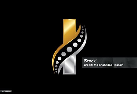 초기 I 모노그램 문자 알파벳 에 카이로 프랙틱 척추 로고 척추 관리 아이콘 글꼴 엠블럼 개념에 대한 스톡 벡터 아트 및 기타 이미지 Istock