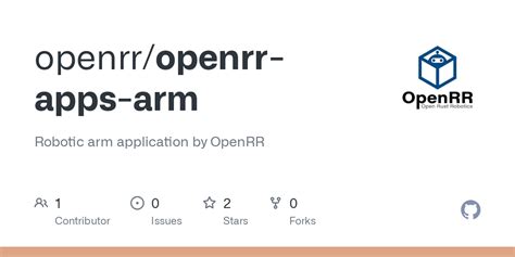 GitHub Openrr Openrr Apps Arm Robotic Arm Application By OpenRR