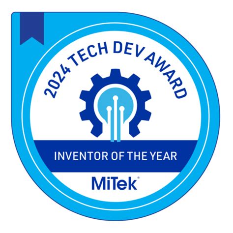 2024 Tech Dev Award Inventor Of The Year Credly