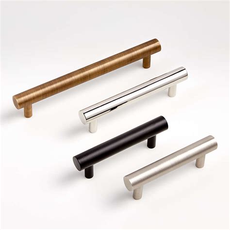 Round 3 Antique Brass Bar Pull Reviews Crate And Barrel