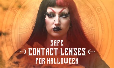 Safe Fun Halloween Contact Lenses