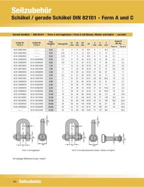 Sch Kel Din Form A Mit Augbolzen Seil Baur Gmbh Seil
