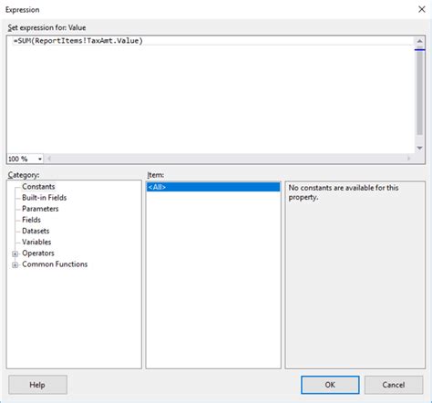 Sql Server Reporting Services Ssrs 2017 Design Grid