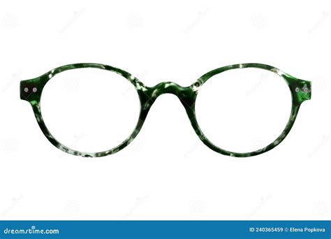 Glasses With Clear Glasses Isolated On White Background Stock Image