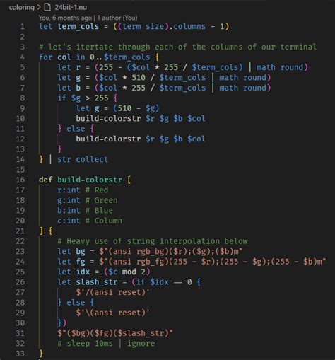 Vscode Nushell Lang Visual Studio Marketplace