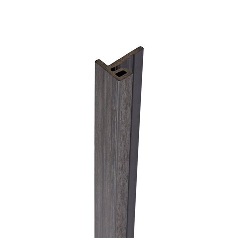 Bm Architectural Argent Composite Slatted Cladding End Trim Ims