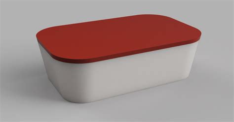 Small Rectangular Box With Lid By Epiales Download Free Stl Model