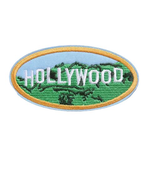 Hollywood Iron On Patch Creo Piece