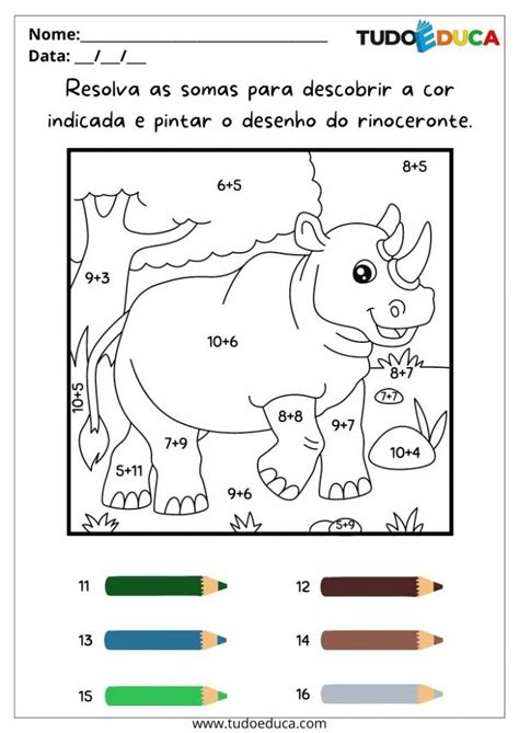 33 Atividades de Matemática Para Alunos TDAH Para Imprimir