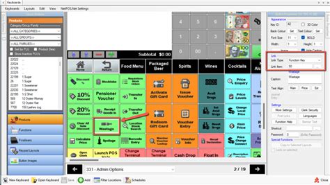 Swiftpos Wastage Function