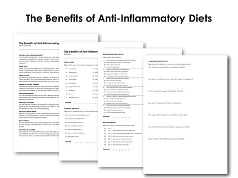 The Benefits Of Anti Inflammatory Diets Made By Teachers