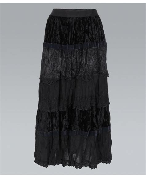 Krisp Multi Tiered Gypsy Maxi Skirt Womens From Krisp Clothing Uk
