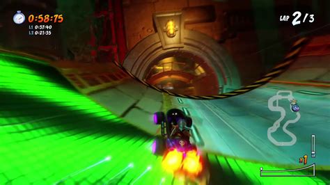 Crash Team Racing Nitro Fueled Sewer Speedway Time Trial 1 49 64
