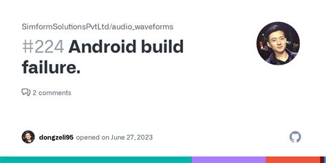 Android Build Failure Issue 224 SimformSolutionsPvtLtd Audio