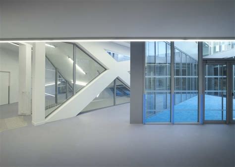 Julien De Smedts Youth Centre In Lille Features A Striped Wall