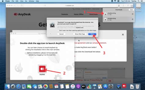 Mac OS 用 AnyDesk MacBook に無料ダウンロード