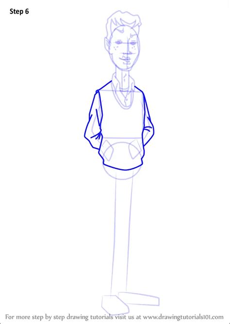 How To Draw Craig From Undergrads Undergrads Step By Step