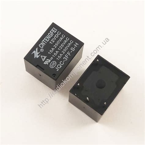 Купить Реле JQC-3FF- 12VDC-1A-15A по цене 12 грн. в интернет магазине ...