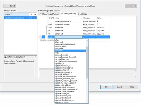 Sql Server Extended Events How To Filter Statements By Table