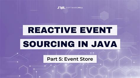 Reactive Event Sourcing In Java Part 5 Event Store