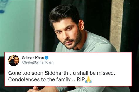 Rip Sidharth Shukla Salman Khan Remembers Bigg Boss 13 Winner Says