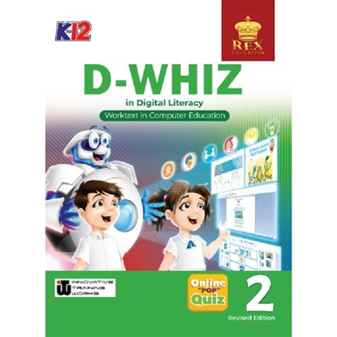 D Whiz In Digital Literacy Grade 2 2021 Edition Shopee Philippines