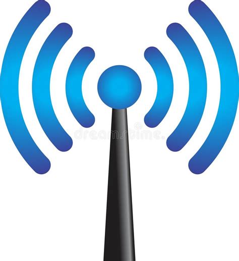 Router Signal Vector Image Stock Illustration Illustration Of Communication 345821736