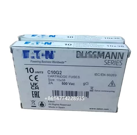 10 X 38 Mm C10g4 Fuse Protections Low Voltage Cylindrical Fuse New In