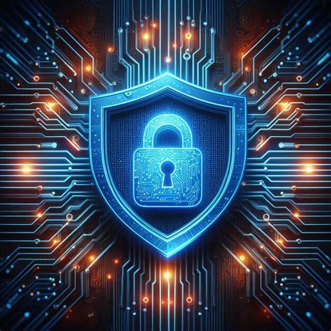 Cybersecurity Background Illustration Of A Lock And Shield Symbolizing Security And Privacy