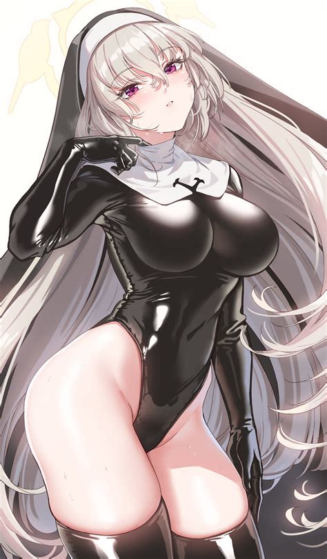 Sakurako And Justina Follower Blue Archive Drawn By Fangxiangcuoluan