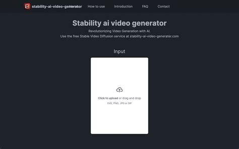 Stability AI Video Generator Transform Images Into Videos With AI NavTo AI