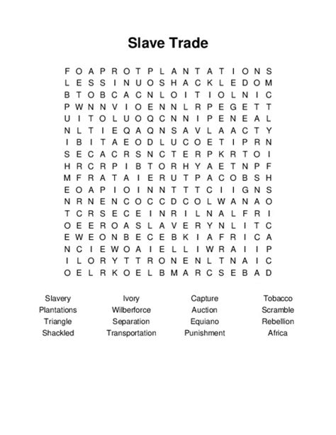 Titanic Word Search