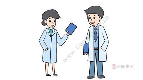 医生看病的简笔画 天马图吧
