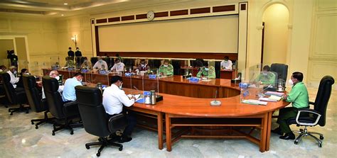 Chairman Of State Administration Council Senior General Min Aung Hlaing