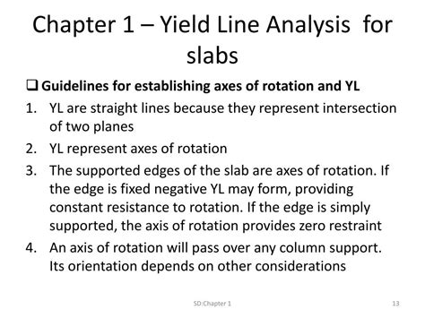PPT Chapter 1 Yield Line Analysis For Slabs PowerPoint Presentation ID 2538051