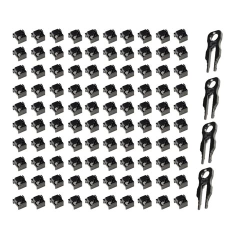 Rj45 Port Lock Kit With Key Ethernet Port Security Blocker Anti Dust Cap Protector For Router