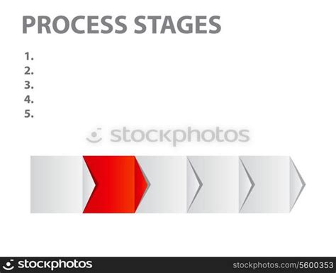 Concept Of Business Process Improvements Chart Vector Illustration —