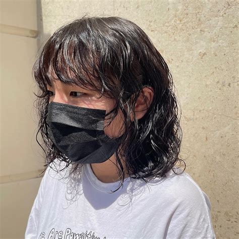 홍대미용실 양리헤어 볼륨있게 묶어도 멋진 굵은 히피펌~ 컬의 굵기도 원하는 대로 연출이 가능하답니다