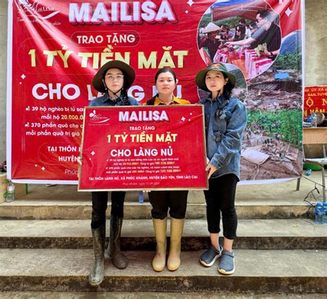 Bị Chê Làm Từ Thiện để Phông Bạt Bà Trùm Thẩn Mỹ Viện Mailisa Trả