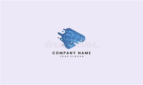 Abstract Wave Play Logo Wave And Play Button Logo Music Stock Vector