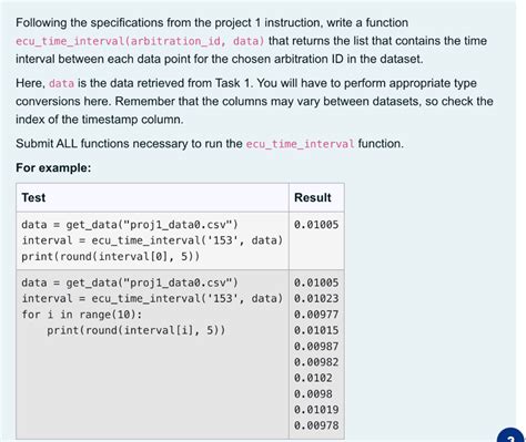 Solved Following The Specifications From The Project 1 Chegg